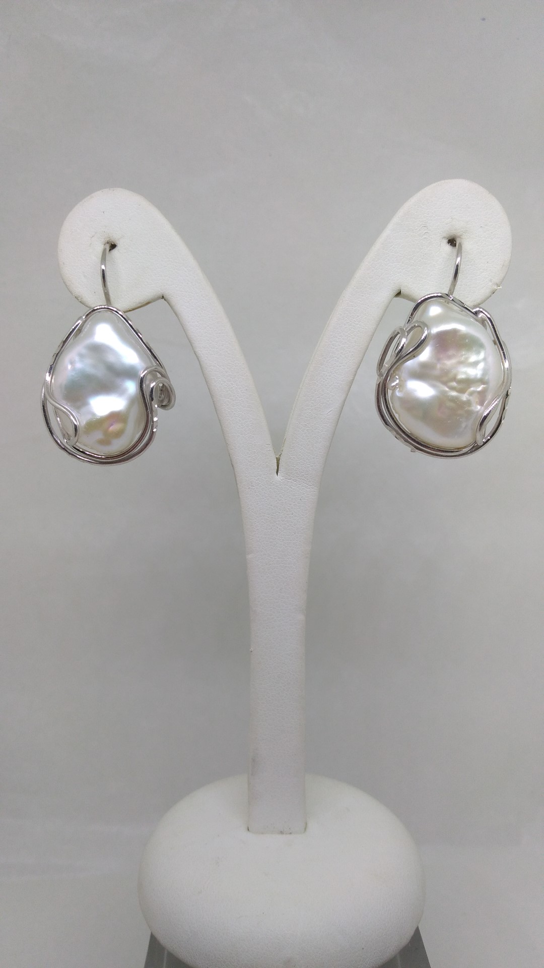 Orecchini con perle naturali e argento - CammeoShop.com - l'arte della ...